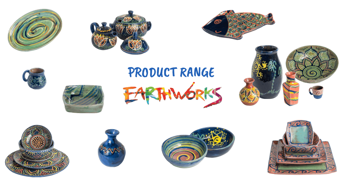 Product Range - Earthworks Pottery