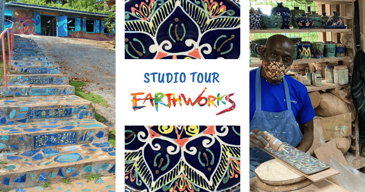 Pottery Studio Tour at Earthworks Pottery