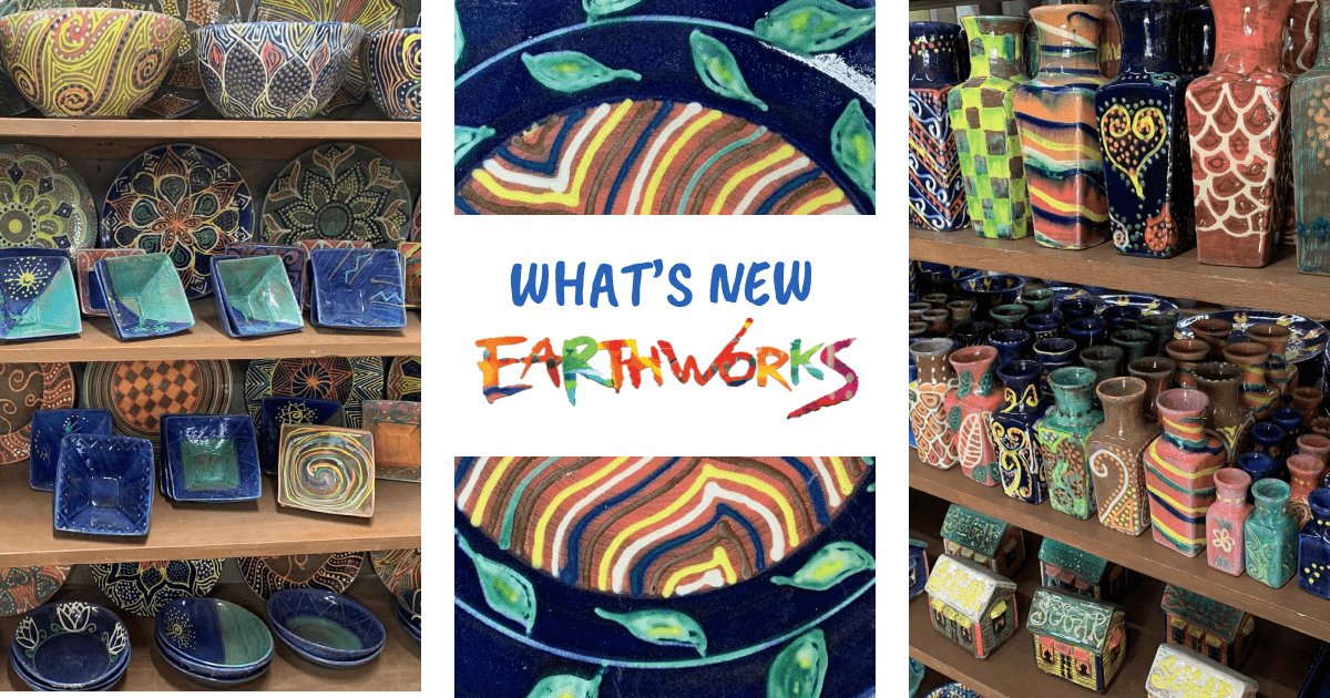New Pottery and Ceramics - Earthworks Pottery